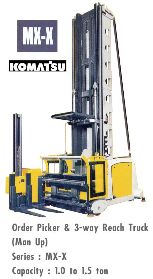 PRODUCT Order Picker & 3-way Reach Truck (Man Up) : บริษัท พี.เอ็ม.ซี ...