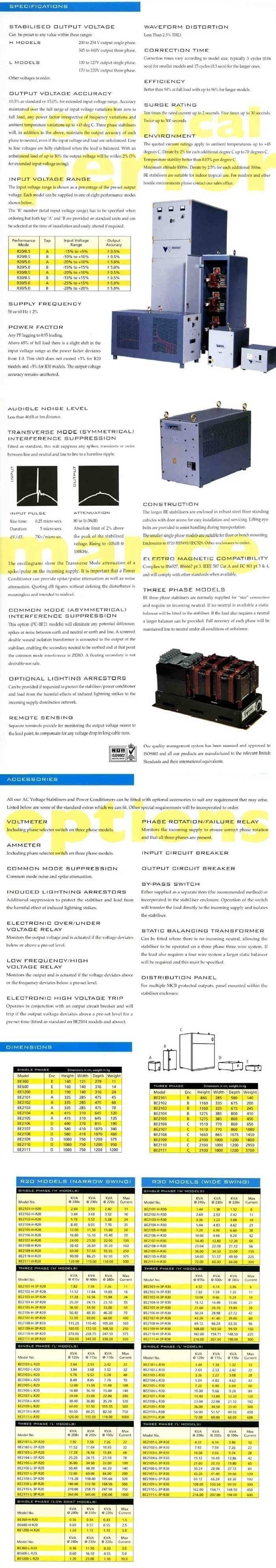 PRODUCT BE Stablilisers : บริษัท วอทฟอร์ด คอนโทรล (ประเทศไทย) จำกัด ...