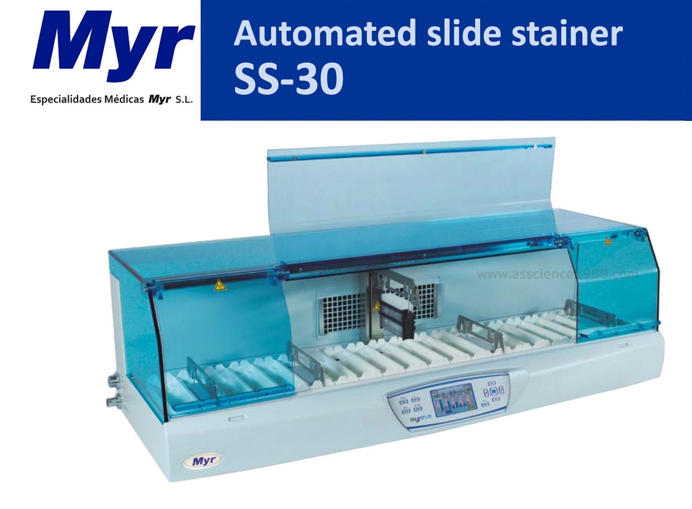 PRODUCT Automated slide stainer SS-30 : บริษัท เอ เอส ไซน์ จำกัด | A. S ...