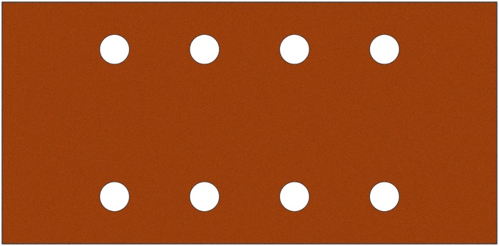 PRODUCT Velcro Rectangle(8Big Holes)(4*2)/หลังสักหลาด ทรงสี่เหลี่ยม ...