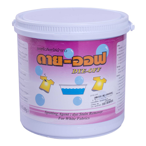 PRODUCT DYE OFF ผงขจัดสีตกใส่ผ้าขาว : บริษัท พีรพัฒน์ เทคโนโลยี จำกัด ...