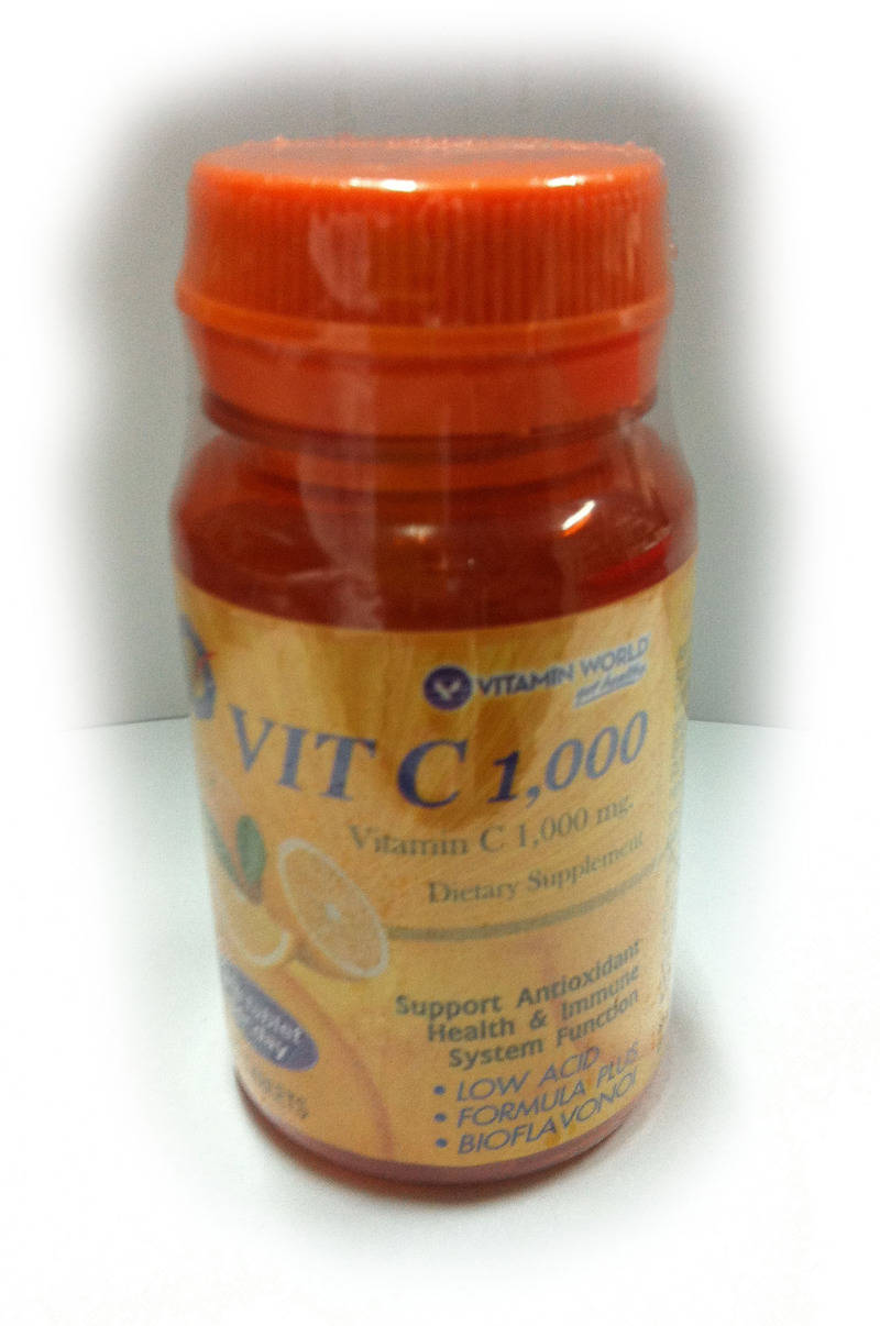 PRODUCT Vit C 1000mg 30's : ยาใจเภสัช | Yajaibhesaj