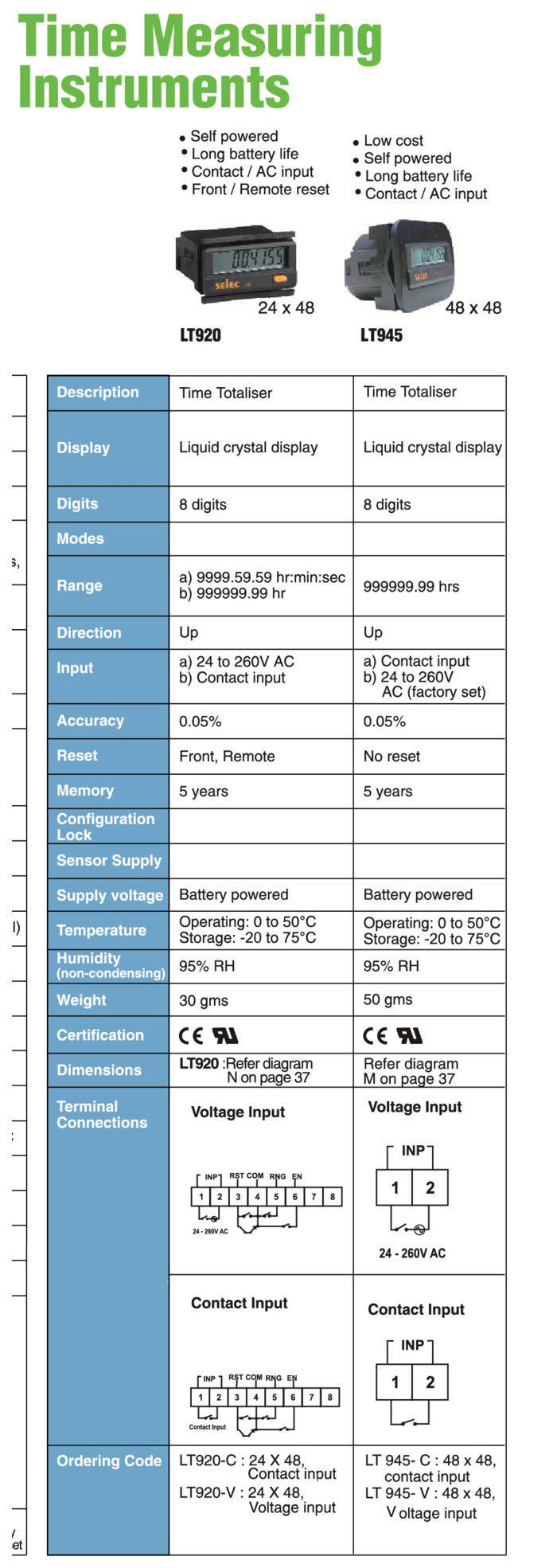 PRODUCT Time Measuring Instruments : บริษัท อะตอม-มิค เพาเวอร์ จำกัด ...