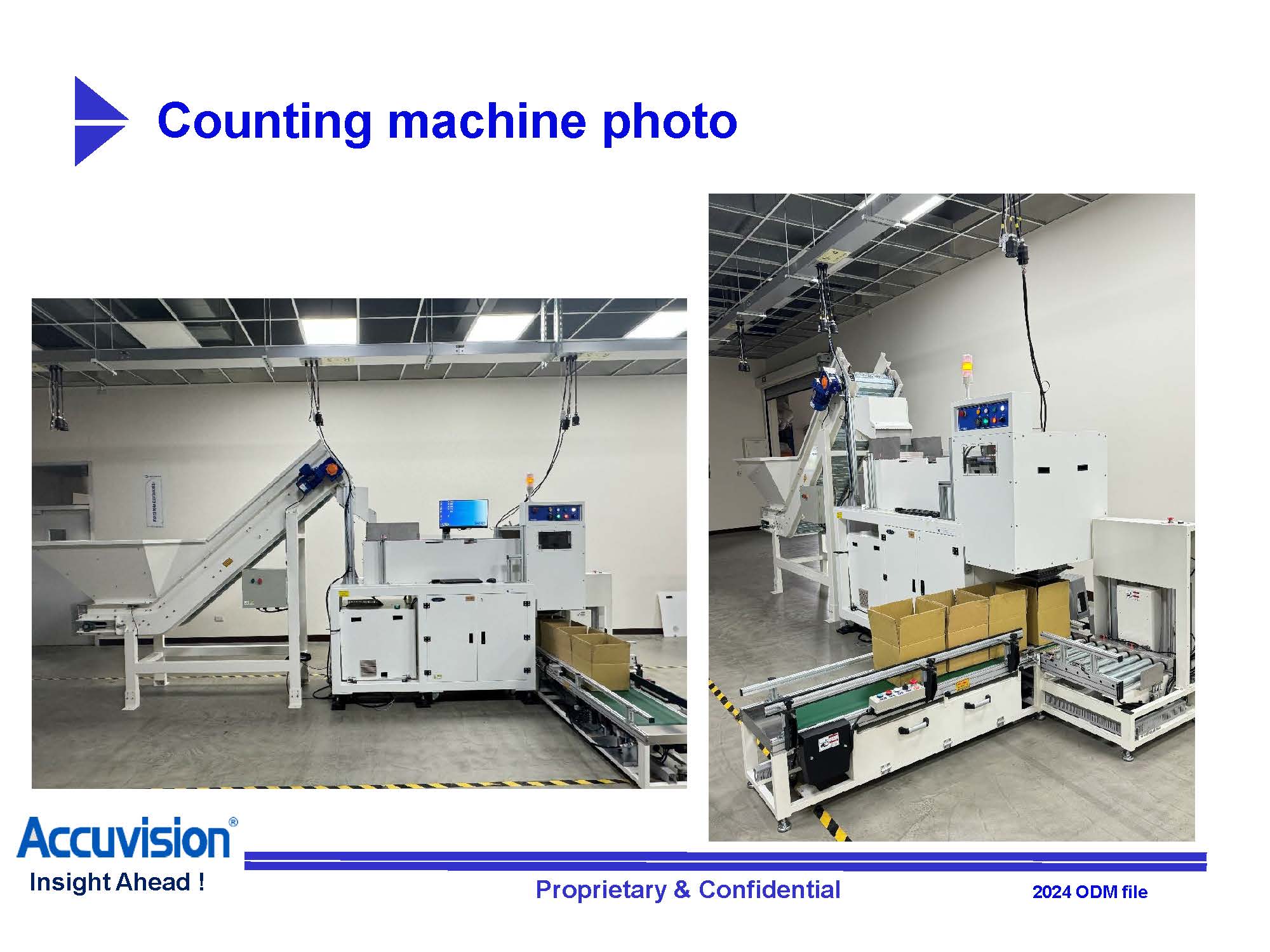 PRODUCT เครื่องตรวจนับชิ้นงานอัตโนมัติ AUTOMATIC COUNTING MACHINE ...