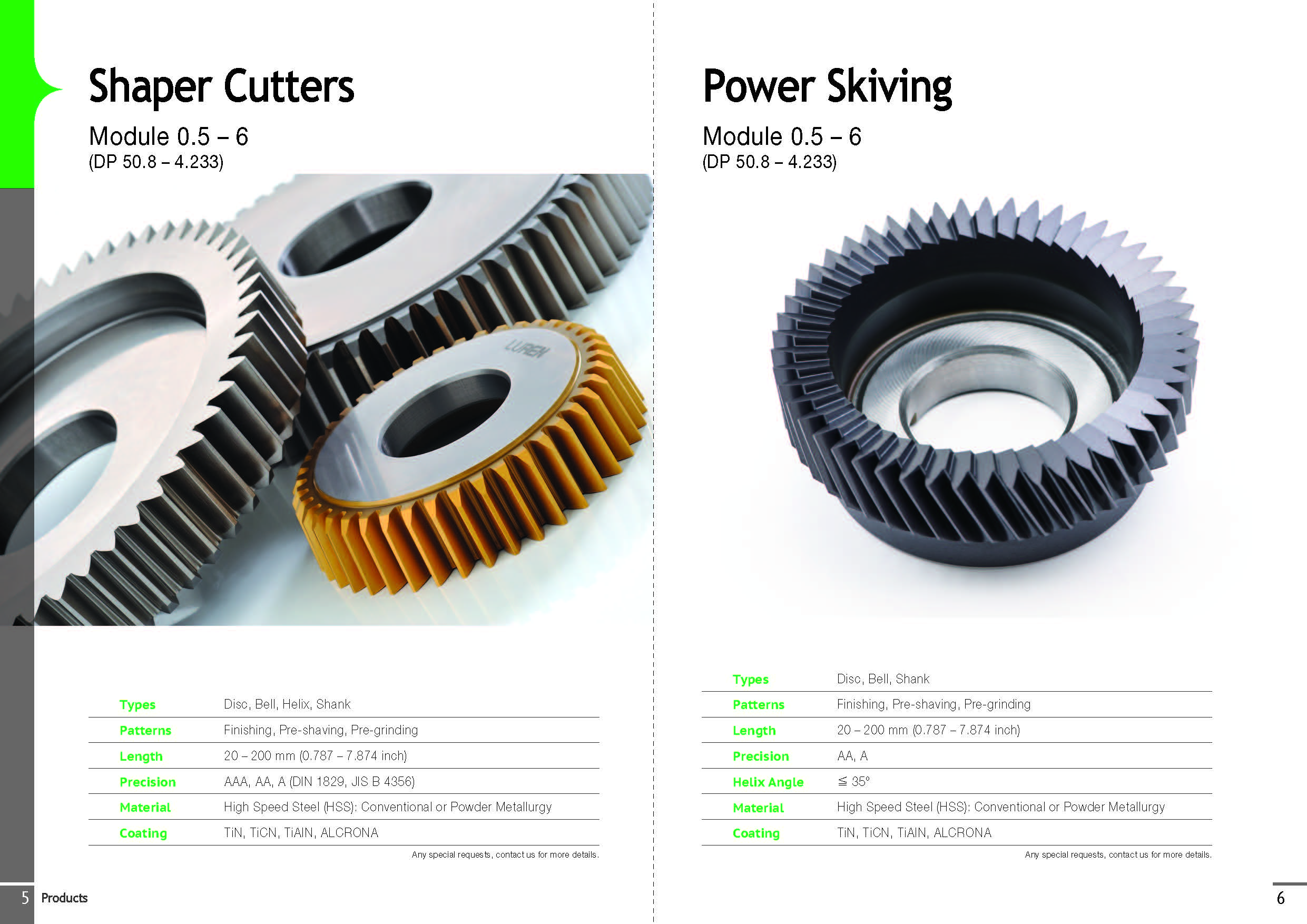 PRODUCT จำหน่ายมีดกัดเฟือง Gear Hob CUTTER : บริษัท เมคคาทรอนิกส์ ...