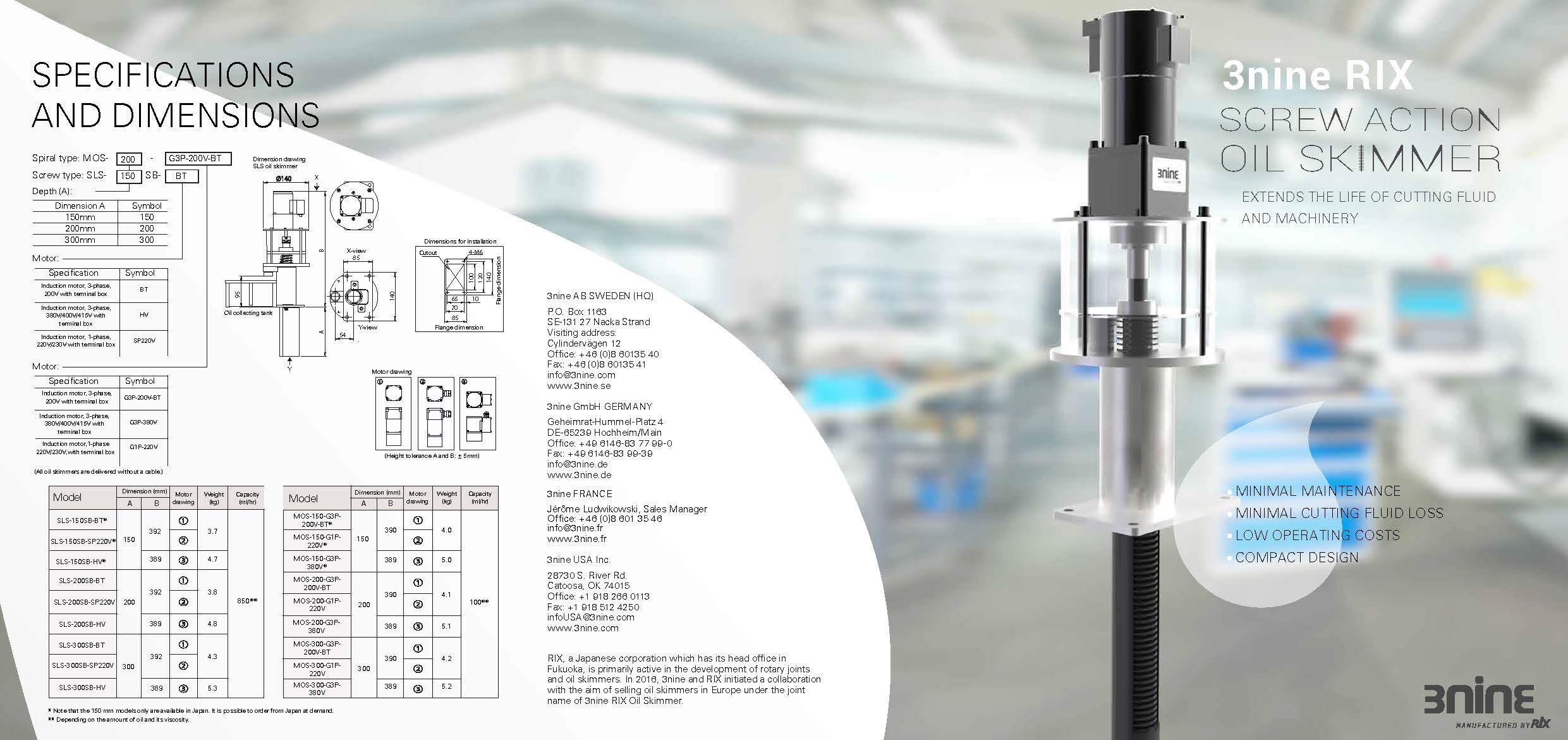 PRODUCT Oil Mist Eliminators : บริษัท เมคคาทรอนิกส์ แมชชีน ทูลส์ ...