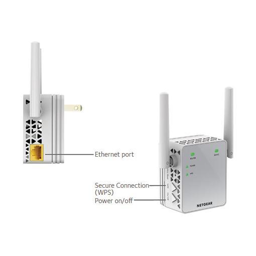 PRODUCT NETGEAR AC750 WiFi Range Extender - Essentials Edition EX3700 ...
